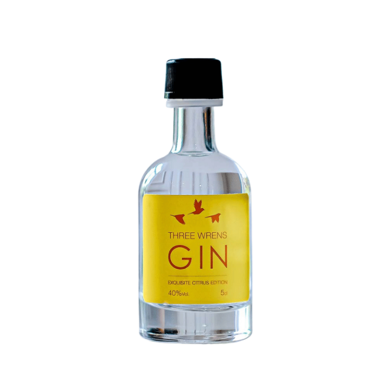 Køb Three Wrens Citrus 40% miniature 5 cl. | På lager | Gins.dk